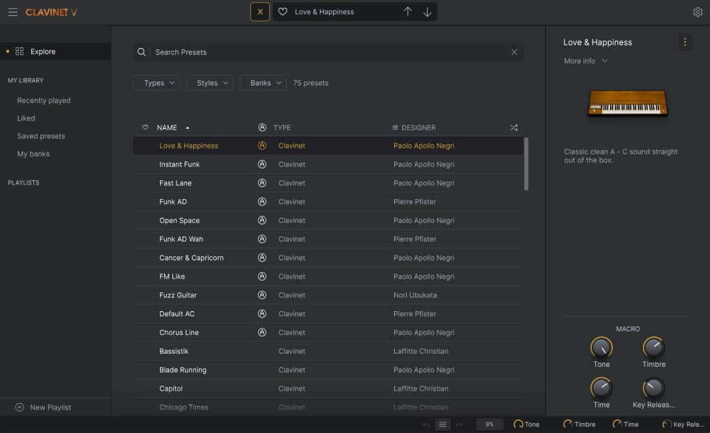 Arturia - Clavinet V