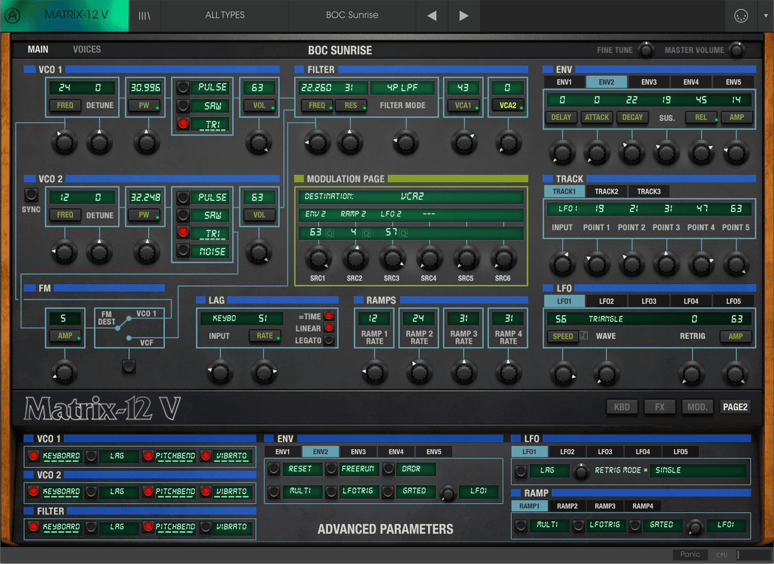 Arturia - Matrix-12 V