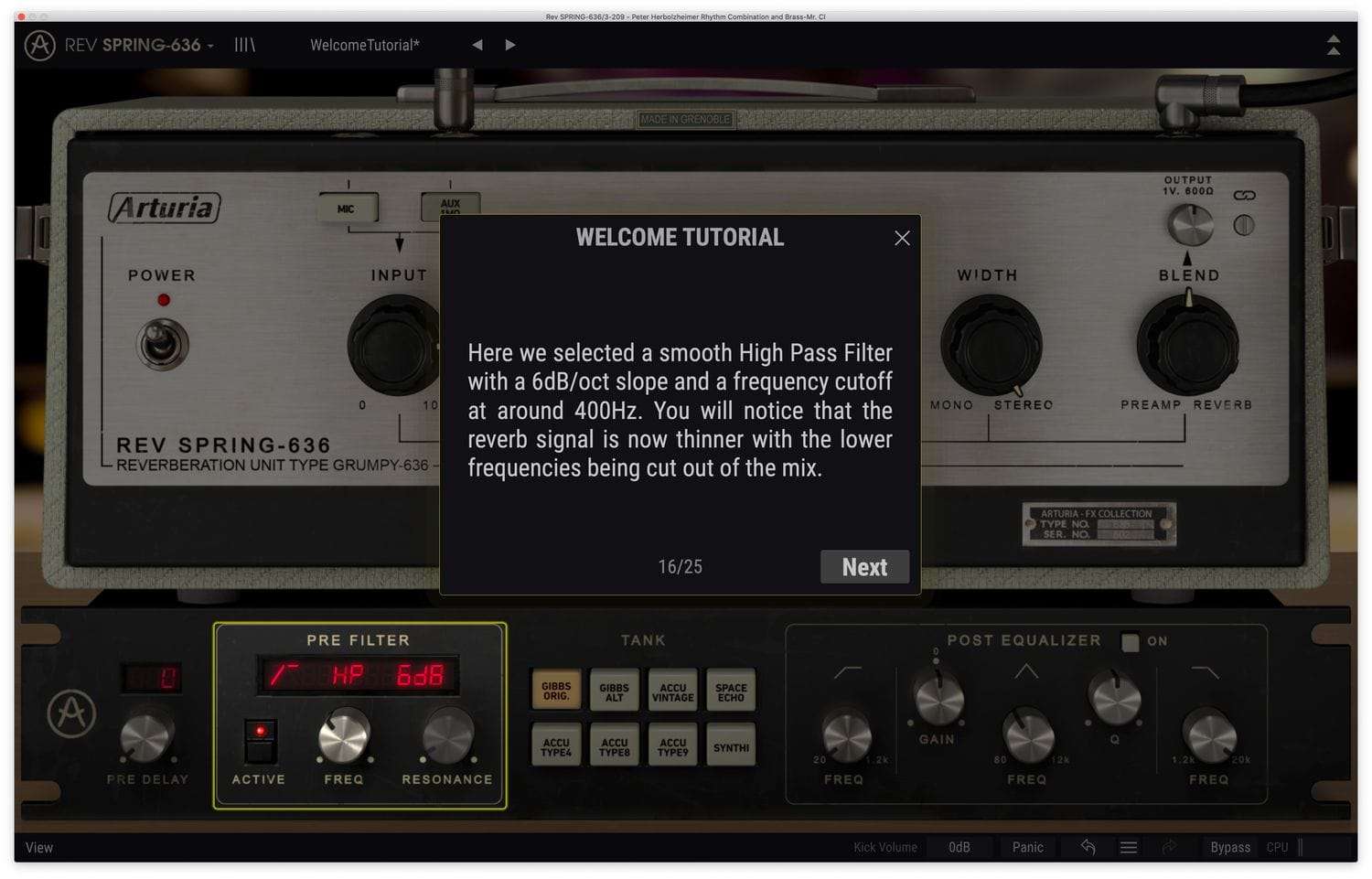 Arturia - Rev SPRING-636