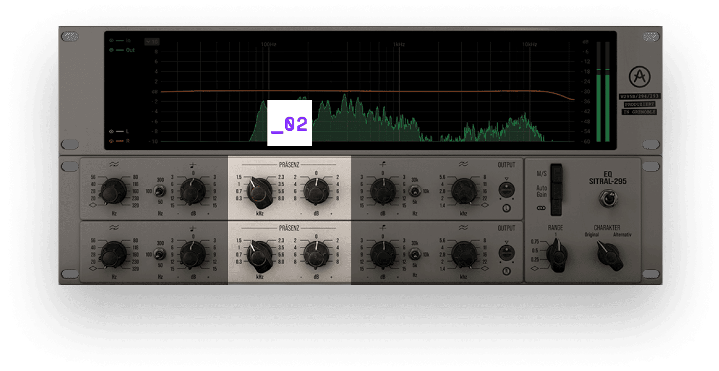 Arturia - EQ SITRAL-295