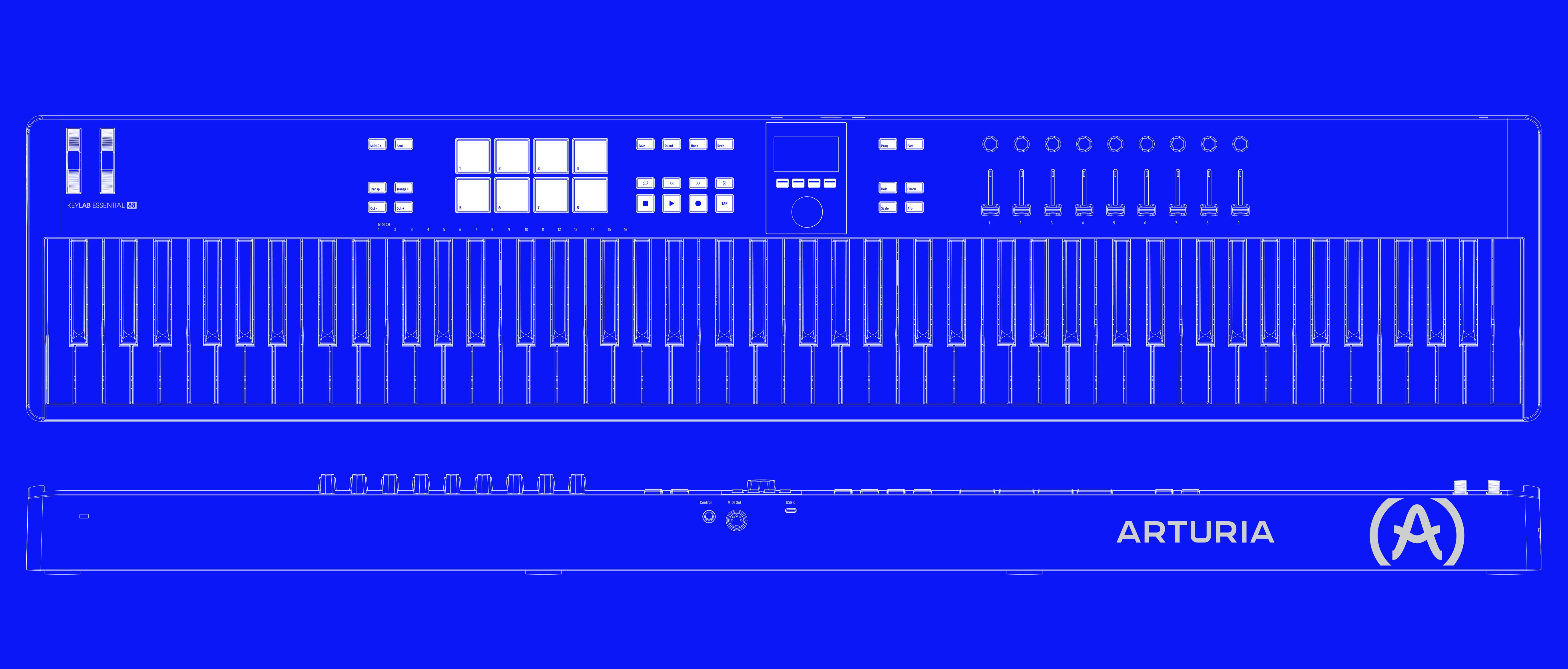 Arturia - KeyLab Essential 88 mk3
